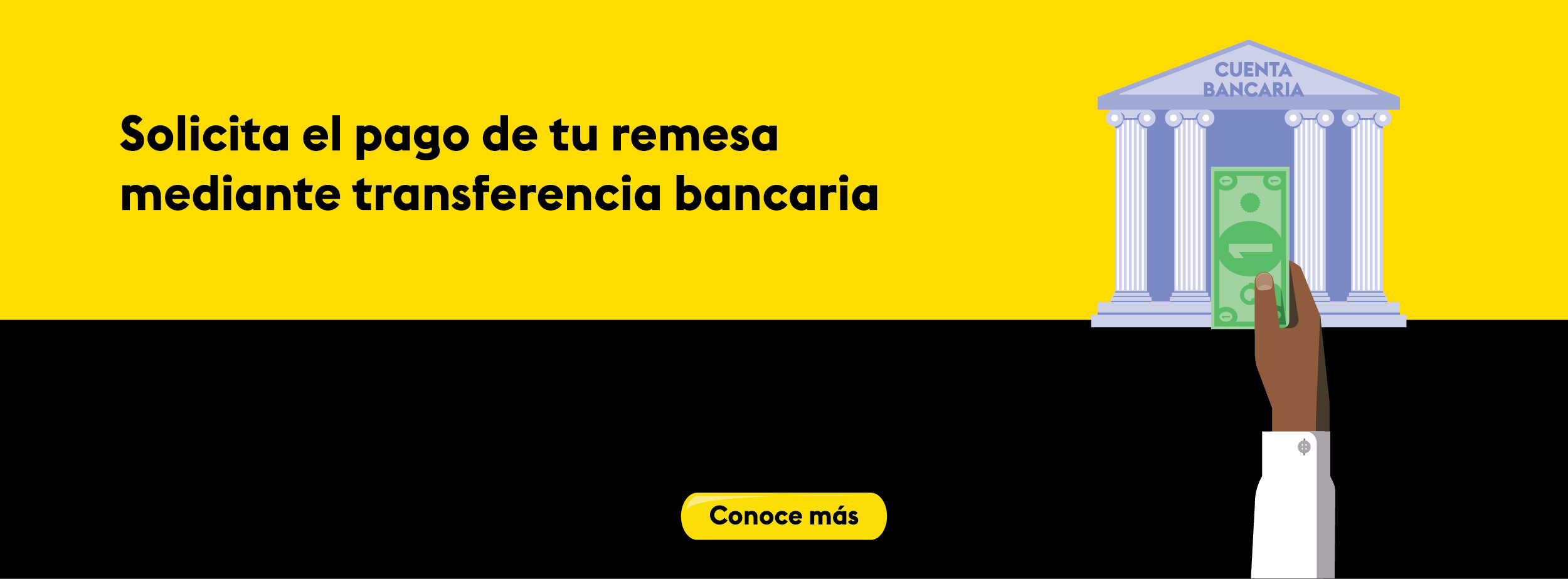 Pago de remesas por transferencia